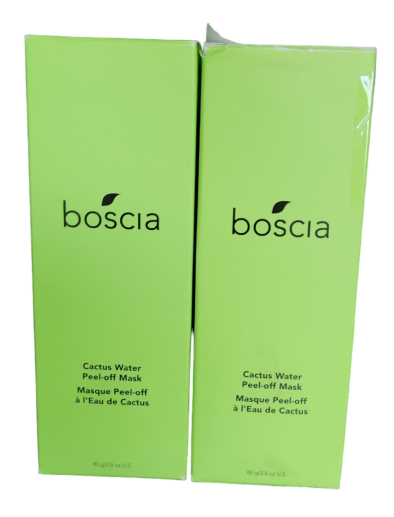 2 New Boscia Cactus Water Peel Off Mask Plant Based Algae Hydrating 2 ...
