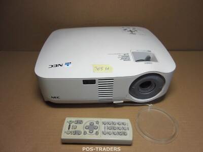 NEC VT590 Projector Beamer 3LCD XGA 2000 LUMENS Excl Remote - 365 HOURS ...