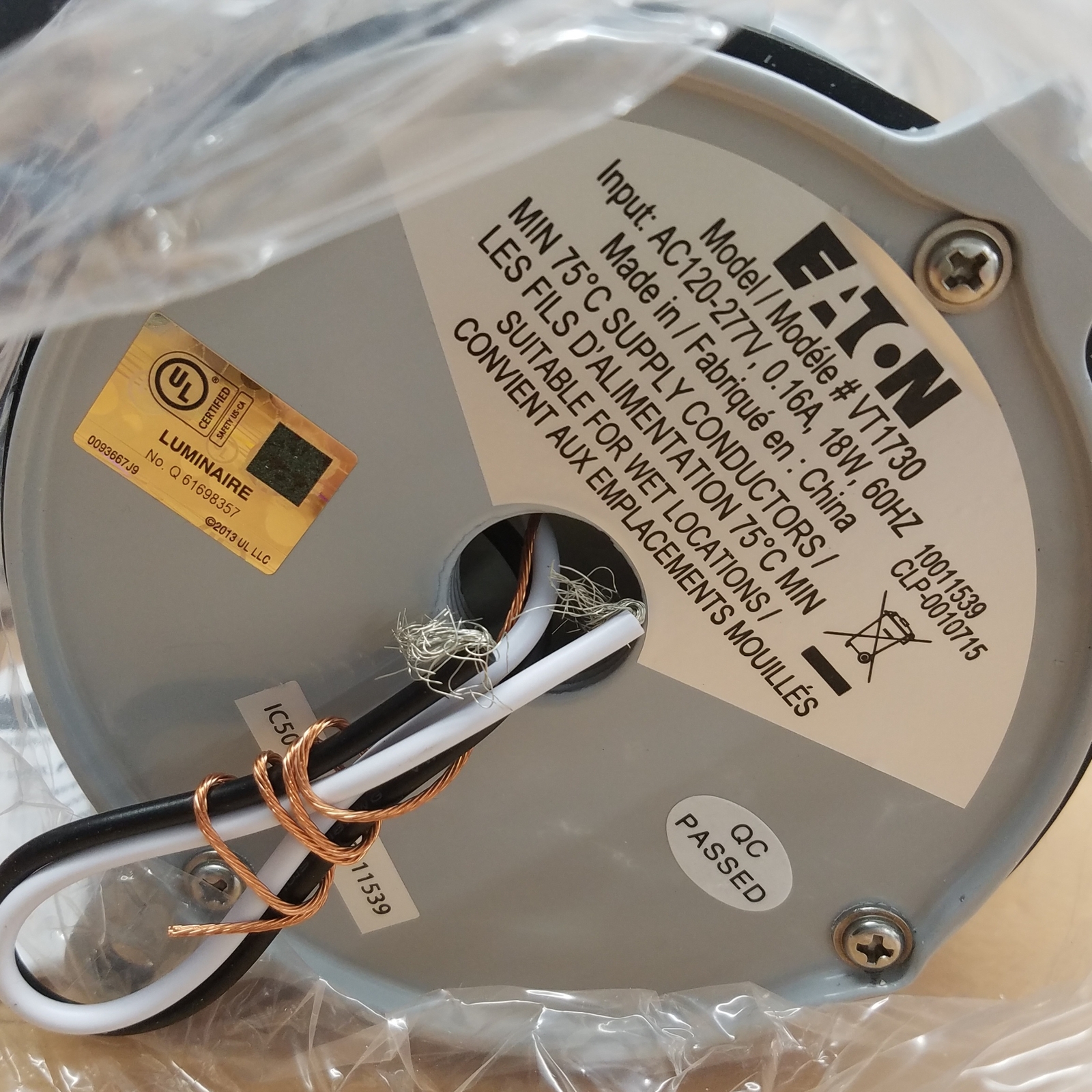 Eaton NSB VT1730 Miniature and Specialty Bulbs LED Floodlight Silver ...