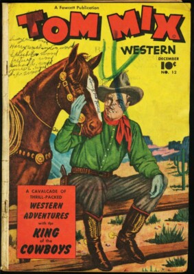 TOM MIX WESTERN #12-GOLDEN AGE WESTERN G | eBay