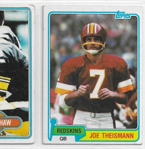 1981 Topps #165 Joe Theismann - NFL Football Card | eBay