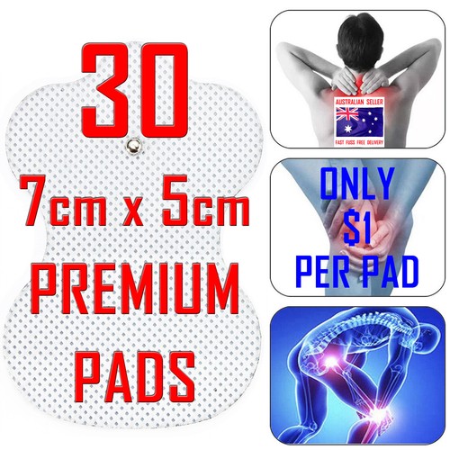 HiDow PainPod TENS EMS compatible ELECTRODE PADS - 30 PADS @ ONLY $1 ...