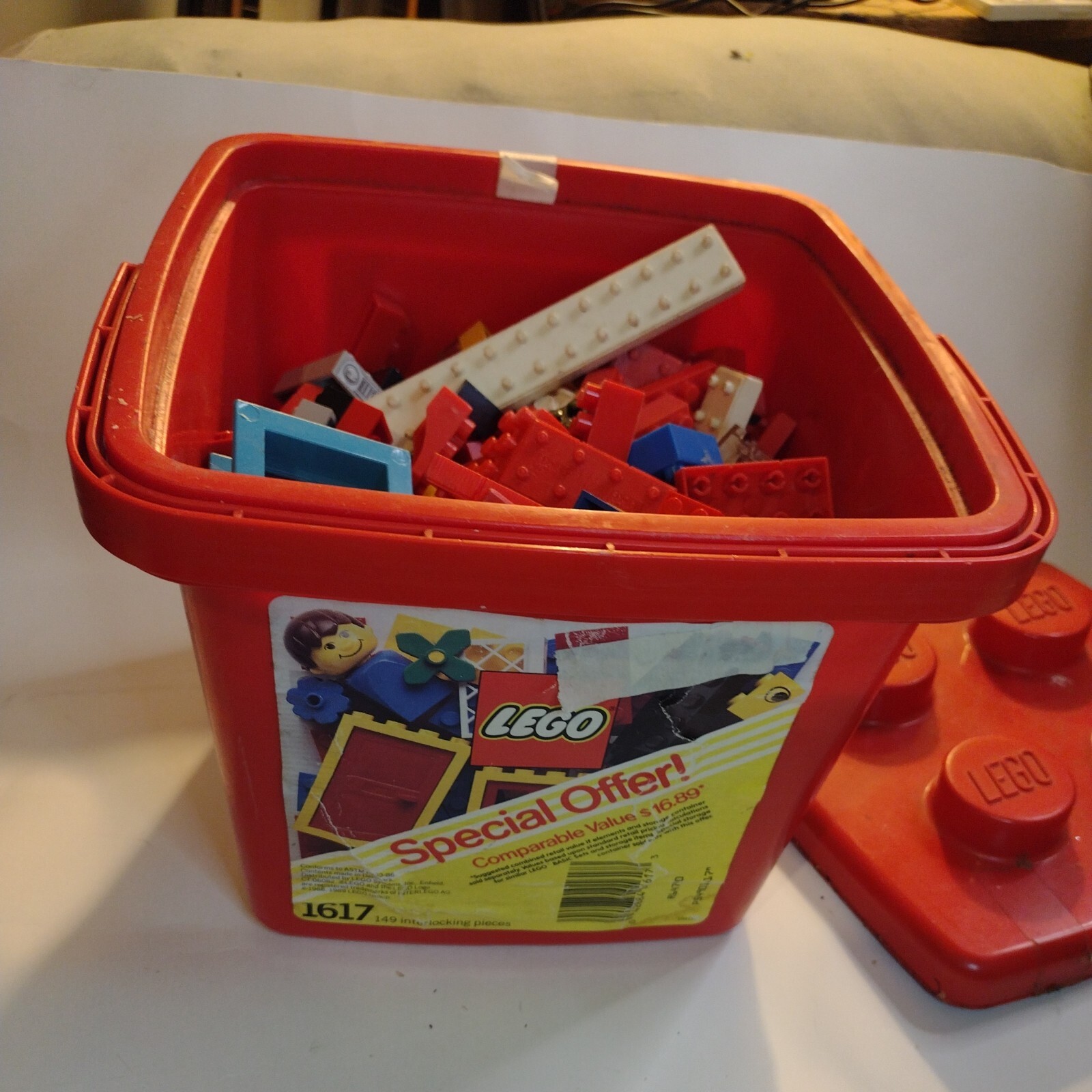 LEGO Basic: Small Bucket (1617) for sale online | eBay