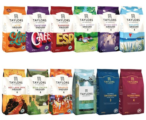 Taylors of Harrogate Ground Coffee 227g: Any 6 Packs | eBay