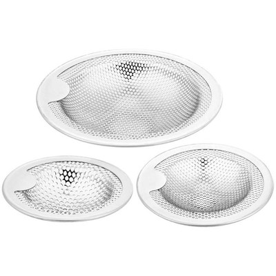 Kitchen Shower Waste Sink Strainer Mesh Trap Drain Filter Stainless ...