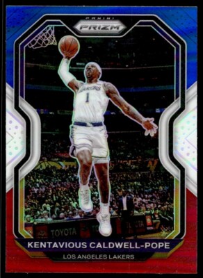 2020-21 Panini Prizm Red White Blue Kentavious Caldwell-Pope G65 Los ...
