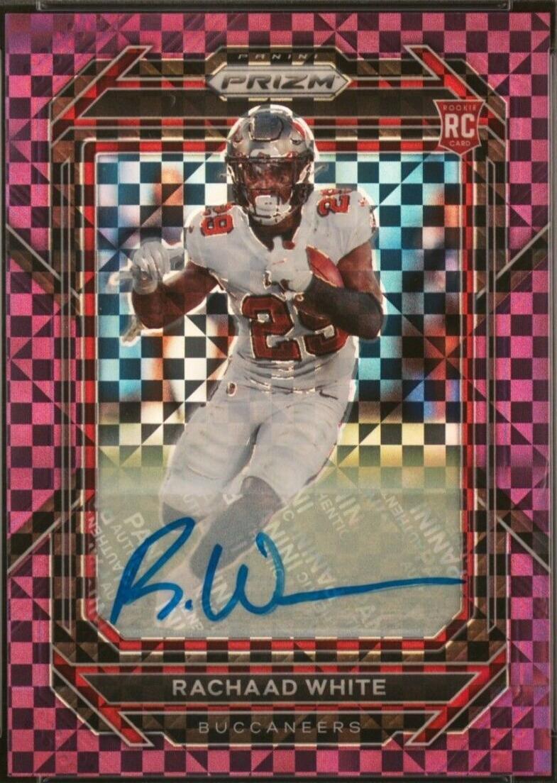 2022 Panini Prizm - Rookies Rachaad White #343 Purple Power Prizm ...