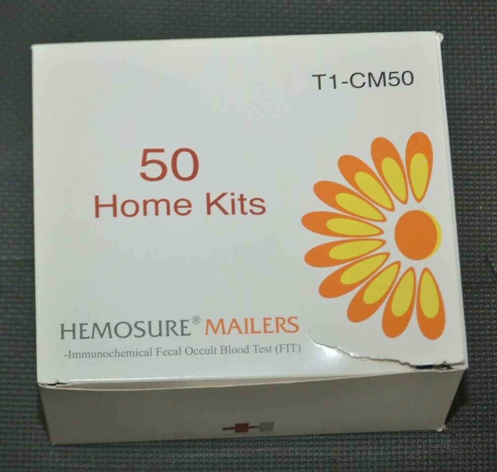 *50-Mailers* HEMOSURE iFOB Test Immunochemical Fecal Occult Blood Kits ...