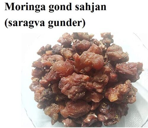 100% Pure Sahajan Gond - Moringa Gum - Surjana Gondh:- Sohjana (saragva ...