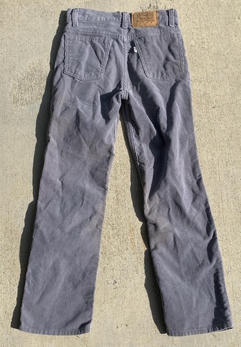 Vintage Levi’s 319 Corduroy Pants 319-1555 Scovill Zipper Kids 10 70s ...