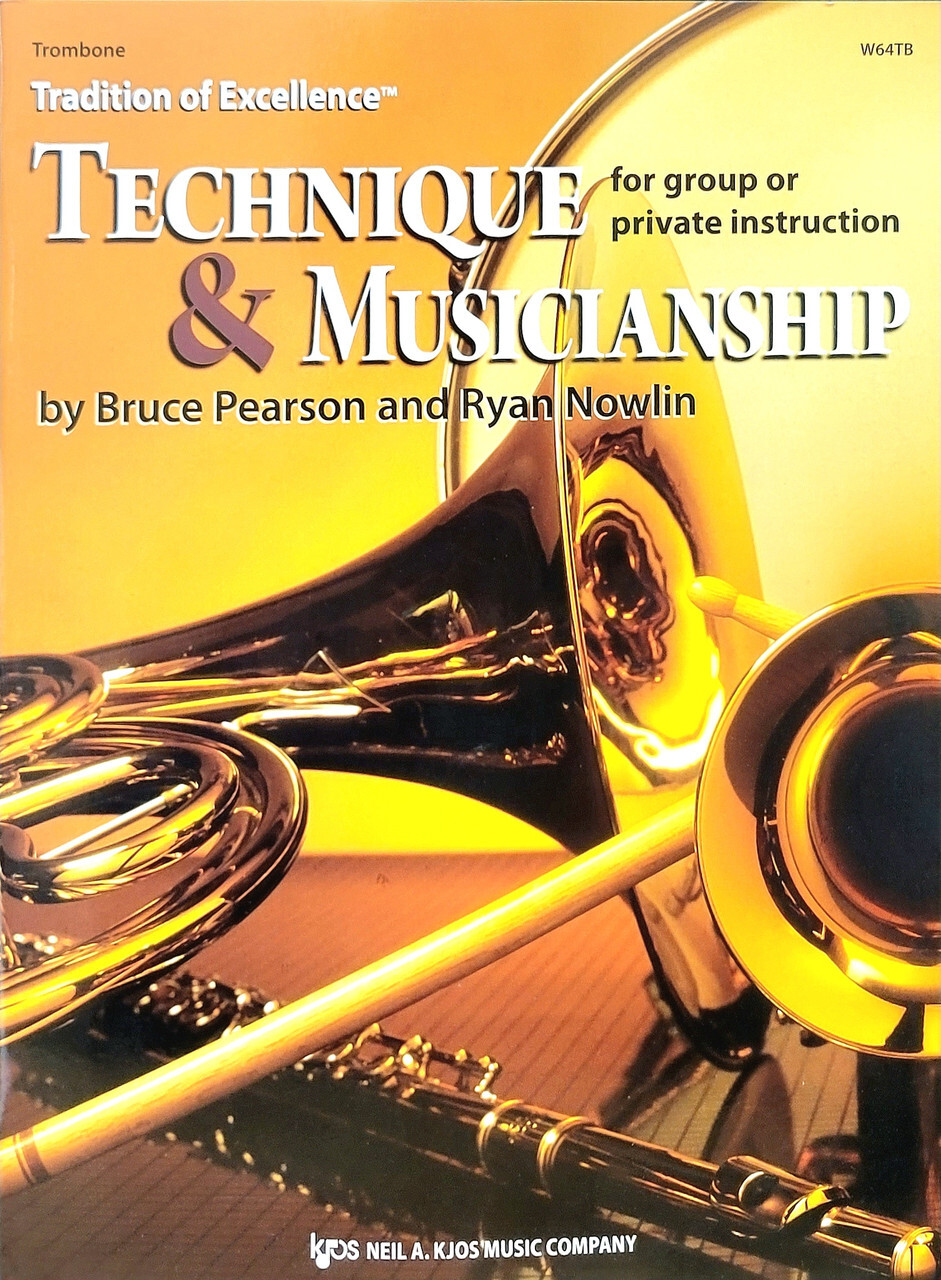 Tradition of Excellence - Technique & Musicianship - Trombone | eBay