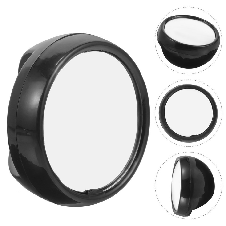 2 Pcs Rear View Mirror for Computer Screen Desk behind Clip on Office ...