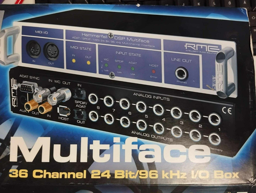 RME HDSP Multiface PCIe Audio Interface 7426923823664 | eBay.de