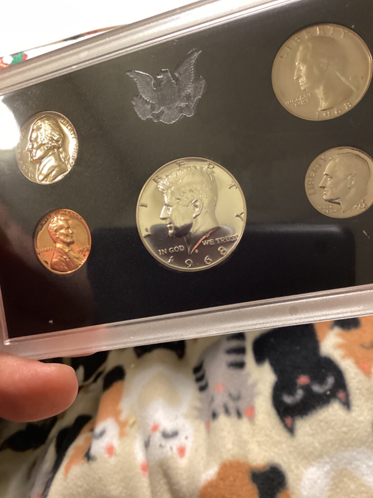 SCARCE: 1968S US MINT 5 COINS’ GEM PROOF SET with KENNEDY 40% SILVER HALF DOLLAR | eBay