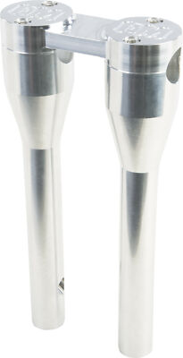 Forbidden Motorcycles Raw 11" Moto Risers Alum for 1 1/8 Bars Harley ...