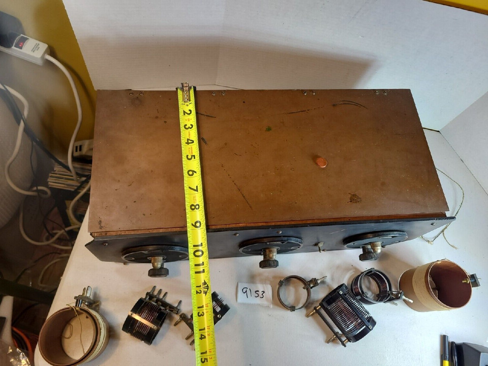 Antique Custom Ham Radio Copper NEUTRODYNE RAF tube kit stereo 91 S3 | eBay