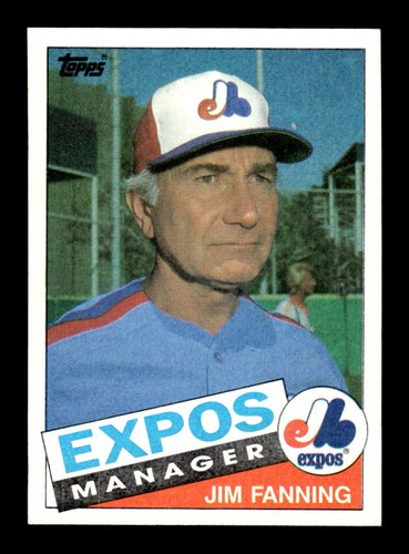 1985 Topps Jim Fanning #759 | eBay