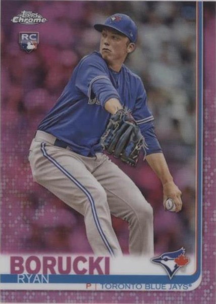 2019 Topps Chrome - Pink Refractor #187 Ryan Borucki (RC) for sale ...