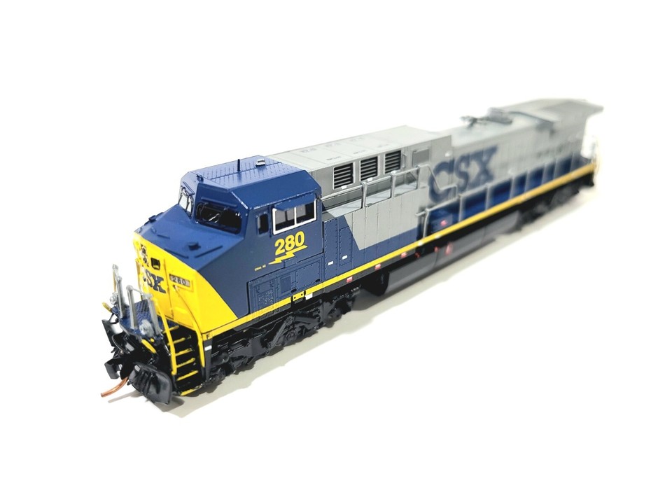 Overland OMI CSX GE CW44AC CSX Transportation #280 N Brass Model #2884. ...