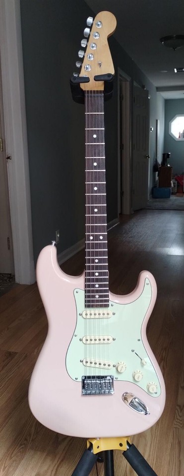 Custom build shell pink hard tail Stratocaster (XGP body)! | eBay