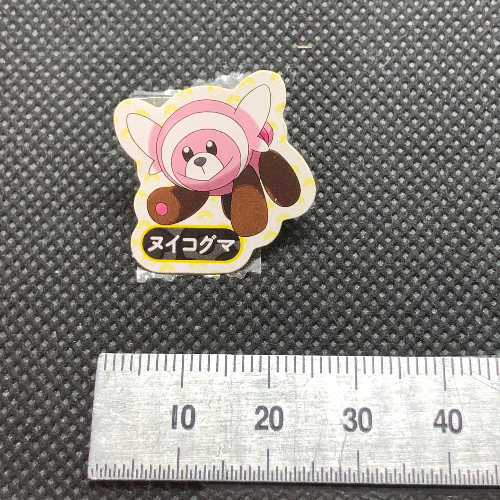 Teddiursa Pokemon Mini Sticker Seal Japanese Very Rare Nintendo Japan F ...