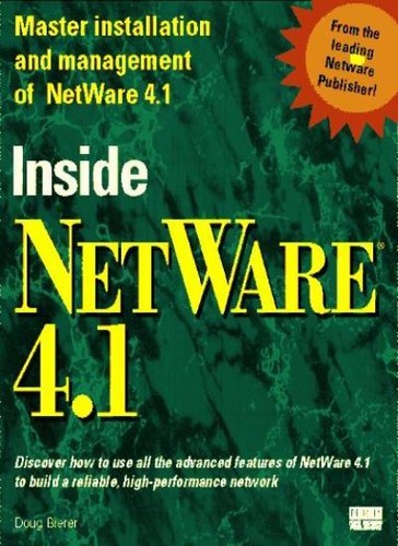 Inside Netware 4.1 By Dave Bierer. 9781562052911 | eBay