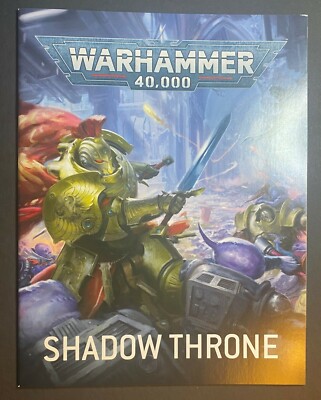 Shadow Throne Campaign Book 9th Edition Warhammer 40k | eBay