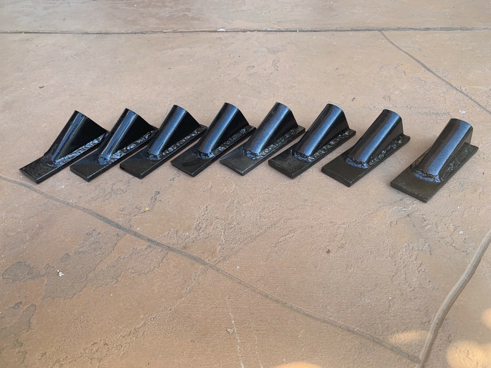 Box Blade Tooth Scarifier 8 Replacement Shank Teeth Points for 3/4 ...