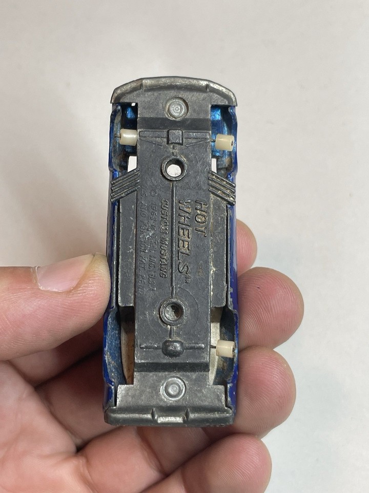 Hotwheels Custom Mustang- 1968 Mattel - Red Line Body Only For Parts ...