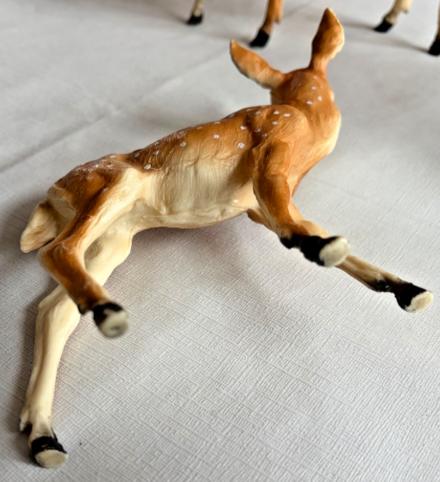 Vintage 1970s Breyer Whitetail Deer Family Buck Doe Fawn Wildlife ...