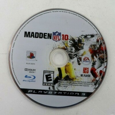 PS3 Madden NFL 10 (Sony PlayStation 3, 2009) Disc Only Tested ...