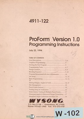 Other - Wysong Model