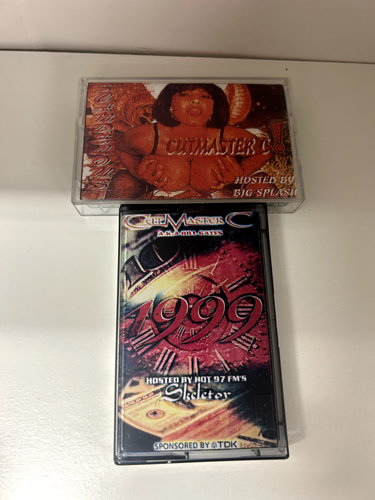 2X CUTMASTER C HIP HOP 90s NYC RAP MIXTAPE CASSETTE TAPE LOT | eBay