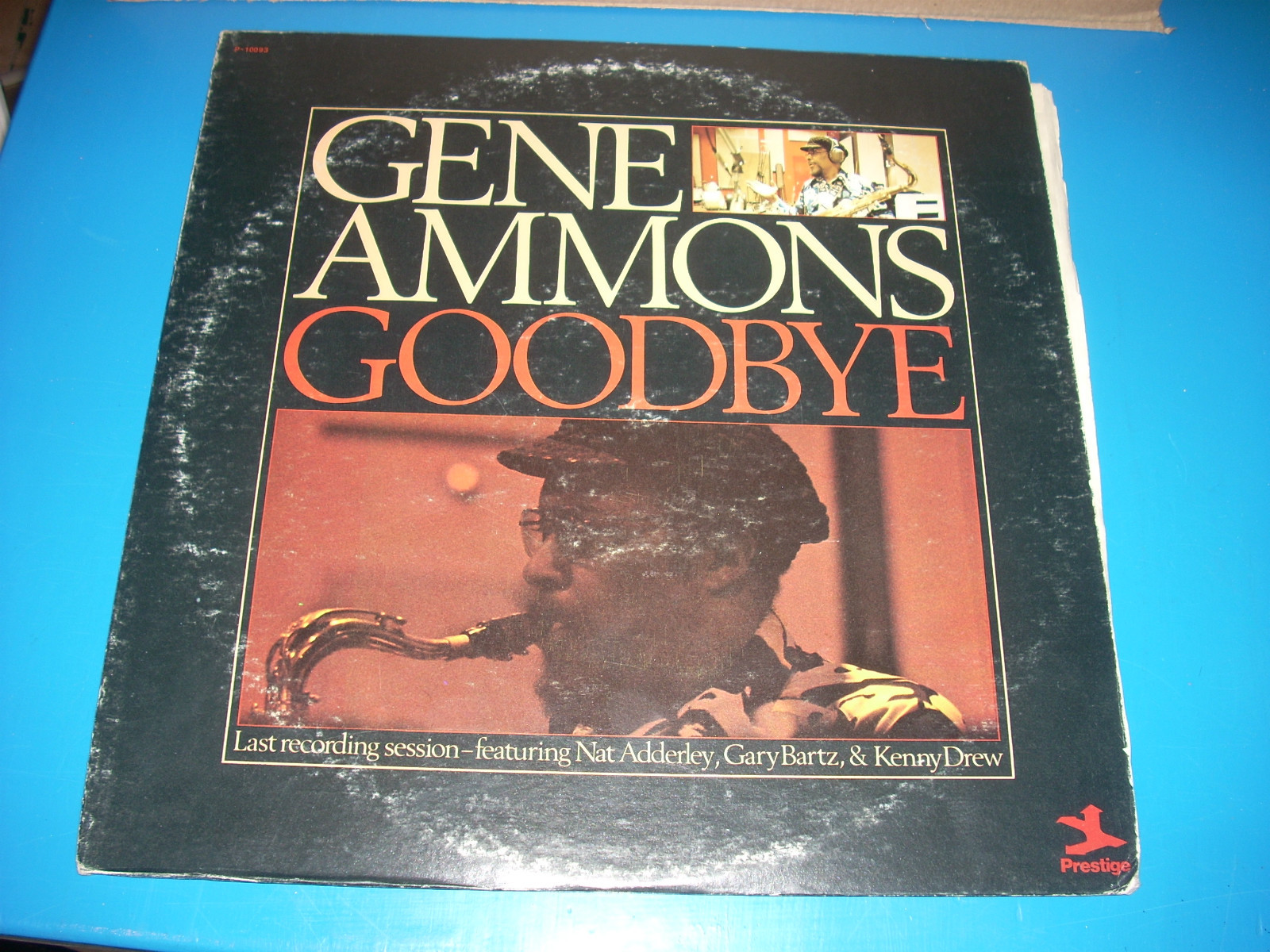 GENE AMMONS Goodbye Prestige 10093 LP VG+ disc Nat Adderley Ray ...