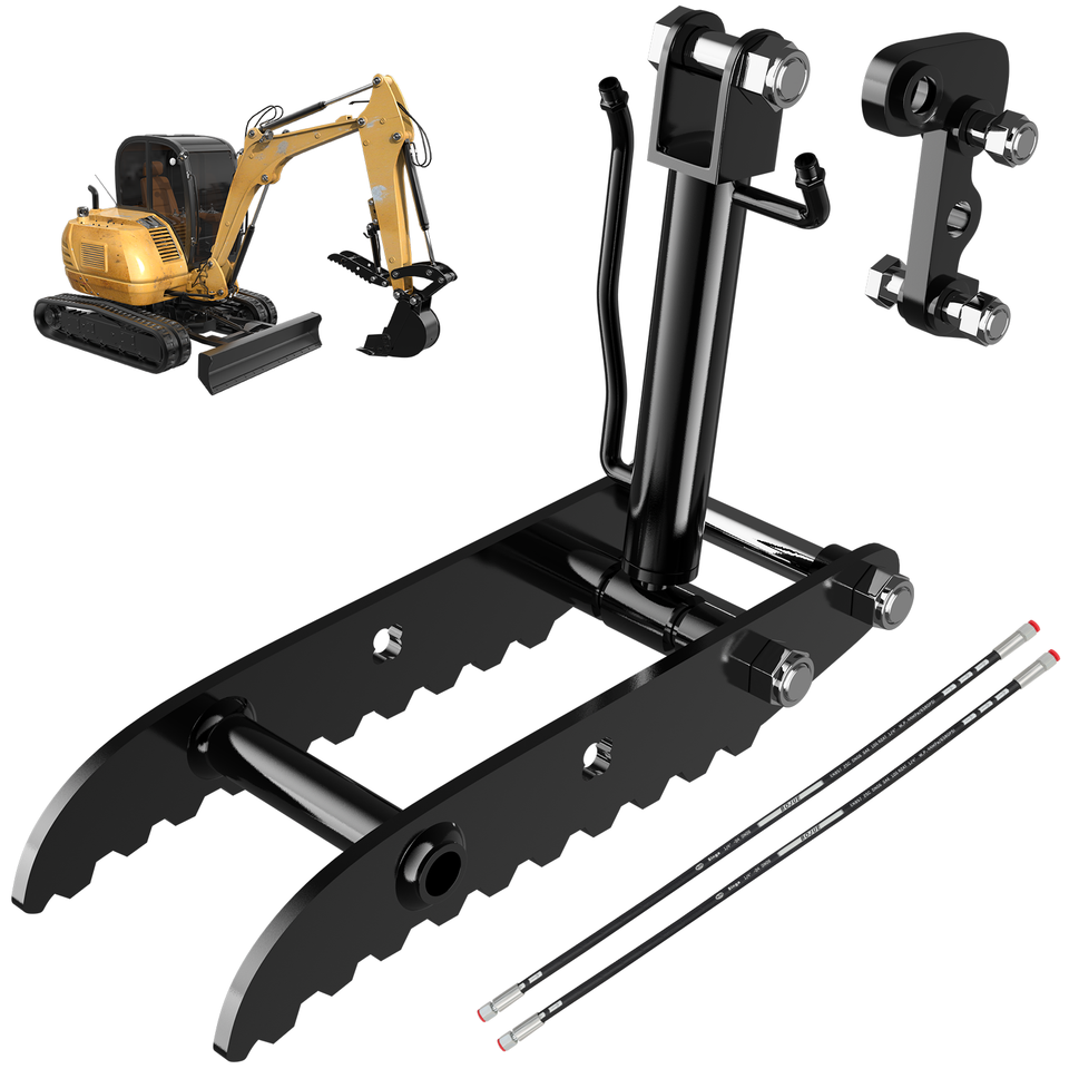 Attachments Mini Excavator: Ripper, Rake, Narrow Bucket, Plain Bucket ...