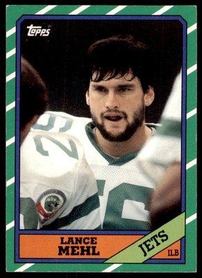 1986 Topps Lance Mehl New York Jets #108 | eBay