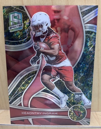 2022 Panini Spectra Neon Splatter Keaontay Ingram /8 Rookie RC ...