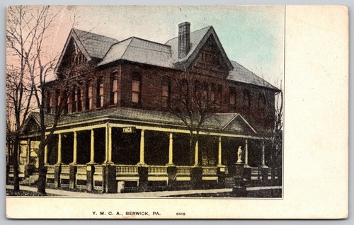 Berwick Pennsylvania Y.M.C.A. 1901-1907 Postcard P8555 | eBay