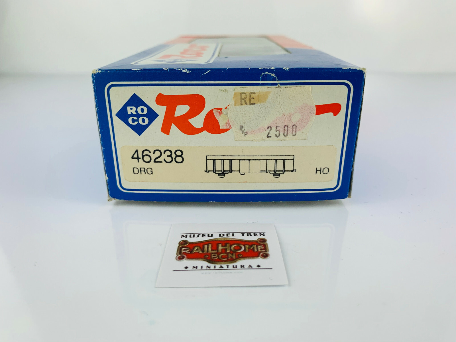 ROCO H0 46238 - Wagon Sealed Dr " Seefische " Grey - Near Mint (NM) | eBay