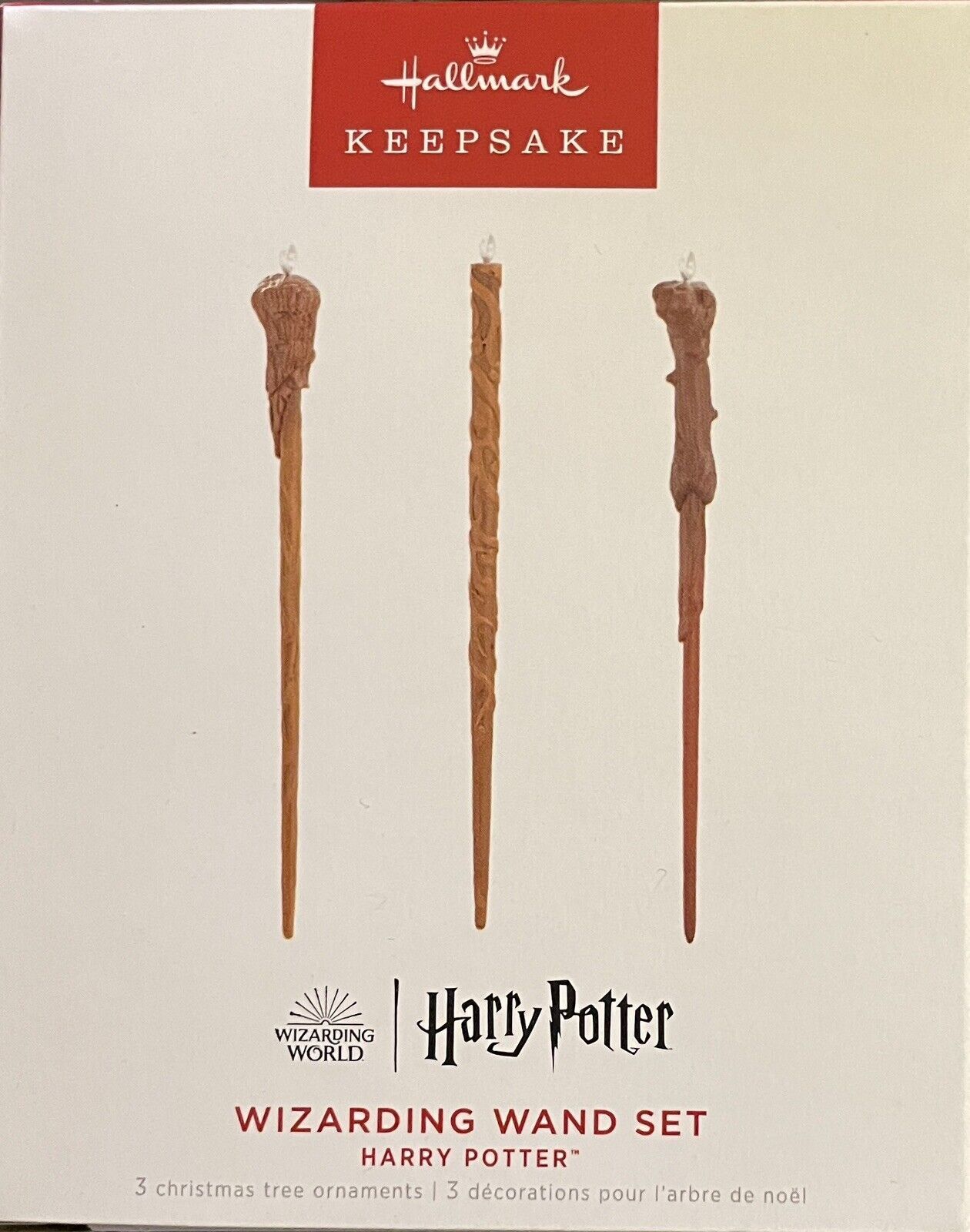 Hallmark QXI7243 Harry Potter Wizarding Wand Set Ornament for sale ...