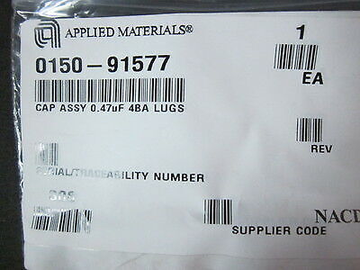 Applied Materials (AMAT) 0150-91577 CAP Assembly 0.47uF 4BA LUGS, 40 ...