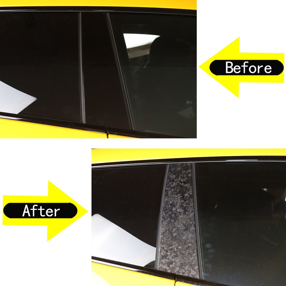 Forged Grain Car Center Pillar Panel Trim Plate For Lambor-ghini URUS ...