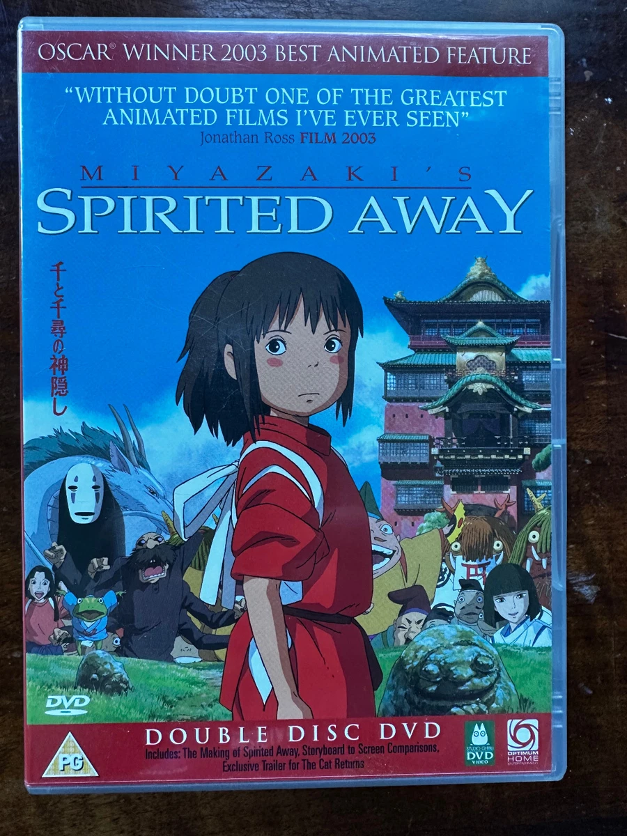 Spirited Away Dvd Cover
