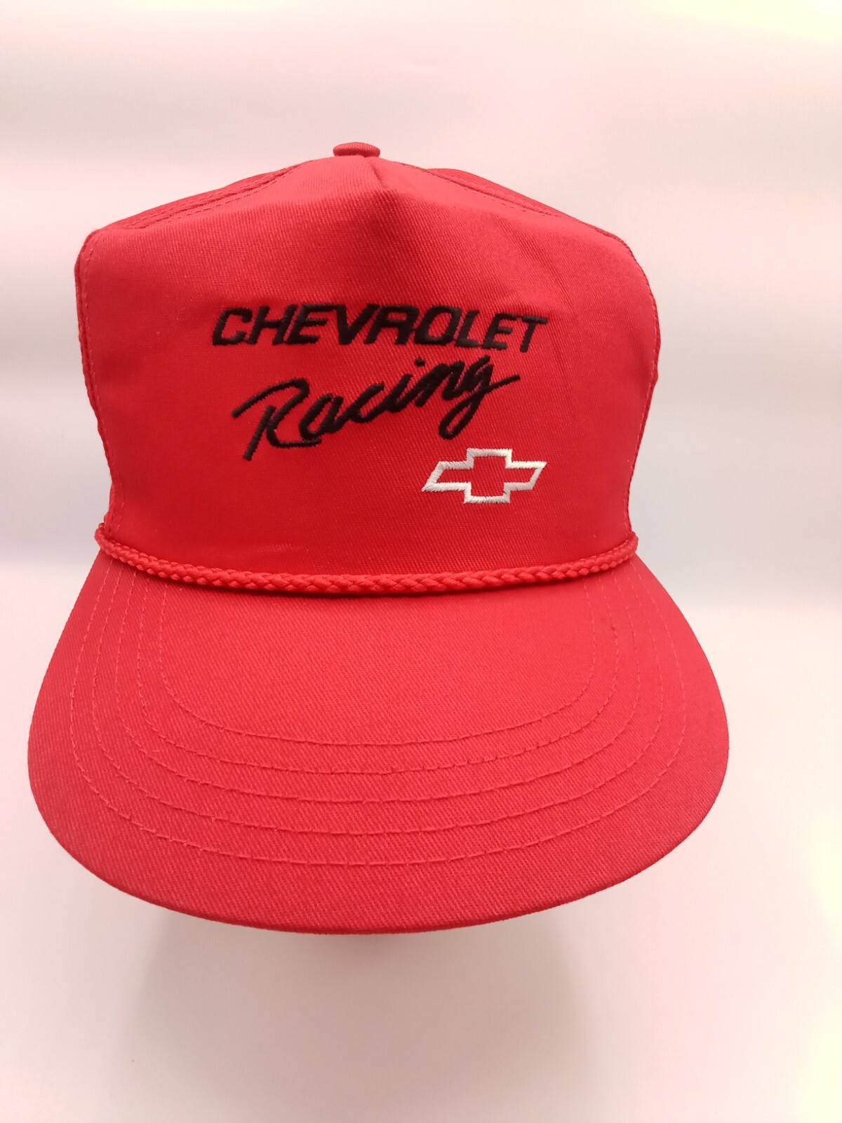 Chevrolet Racing Hat Cap Red Chevy Made In USA Boatin… - Gem