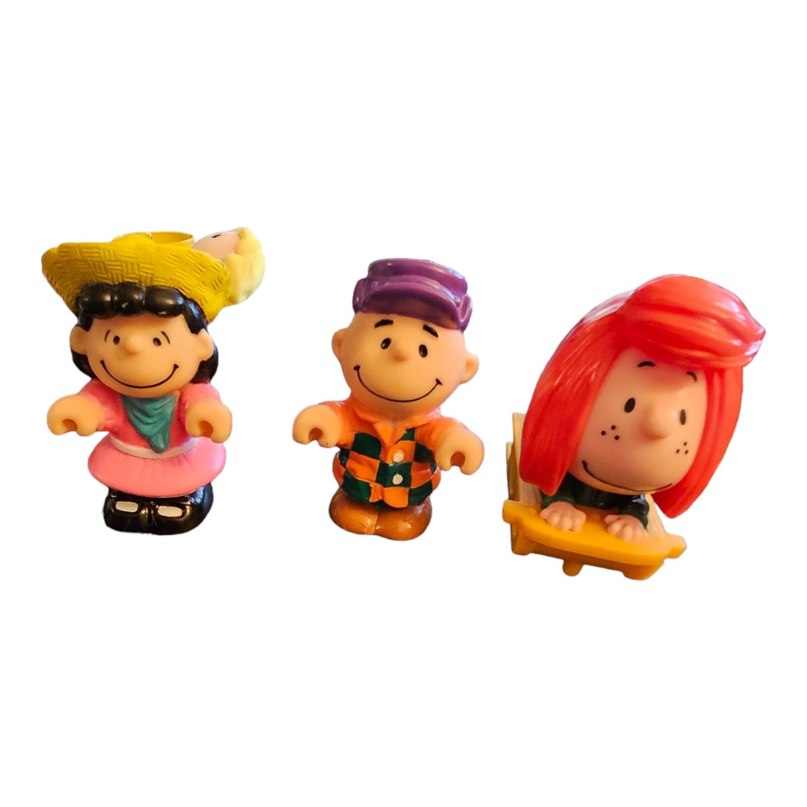 Patty & Lucy & Charlie Brown Peanuts Figure Toys Vintage | eBay