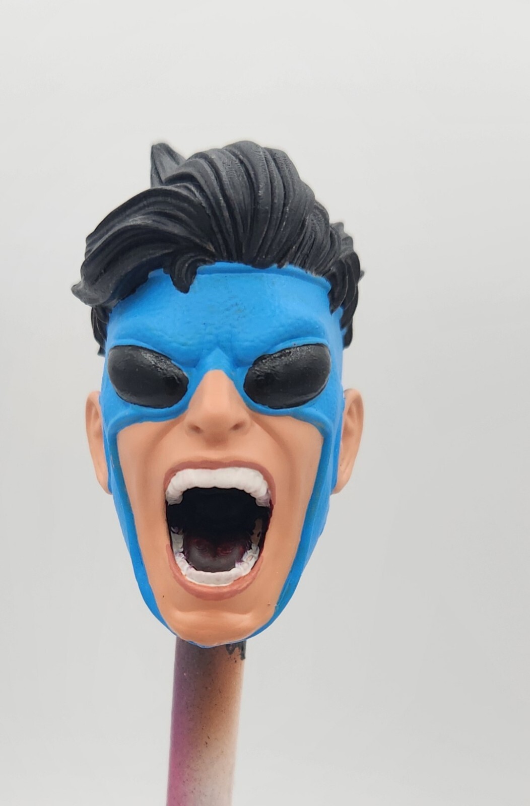 Marvel Legends Custom Screaming Invincible Head 1/12 Scale Painted | eBay