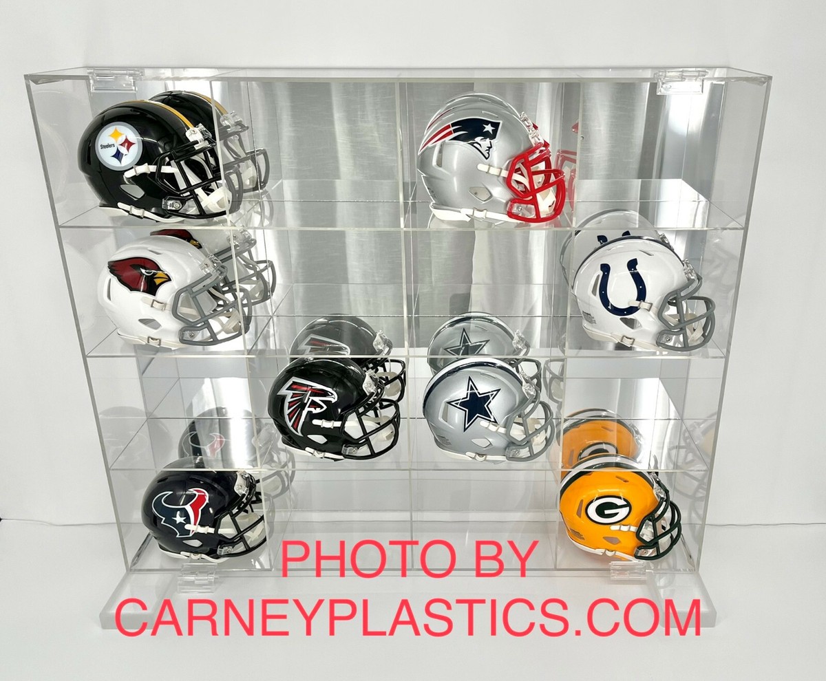 Mini Football Helmet Display Deluxe Mini Helmet Display Case