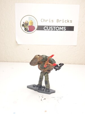 Halo Mega Construx Custom Human Combat Form Chris Bricks Yt | eBay
