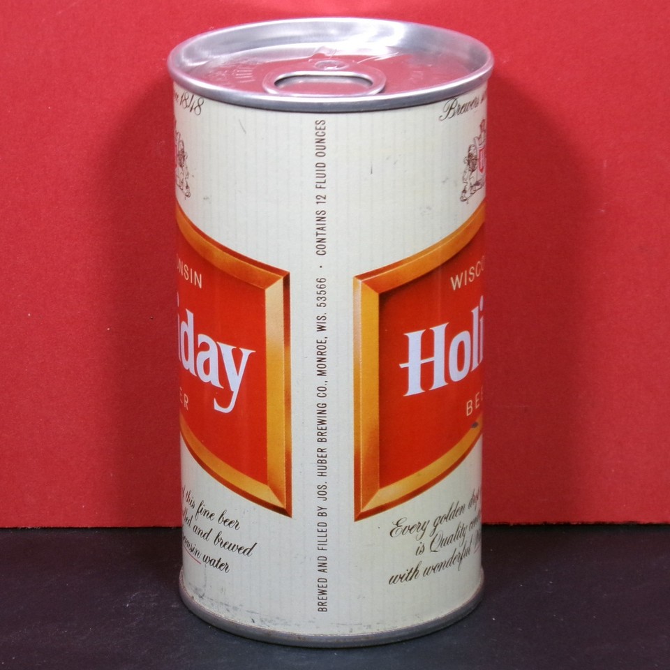 Holiday Bock Beer 12 oz Can Bcca 76-33 Huber Brewing Monroe Wisconsin ...