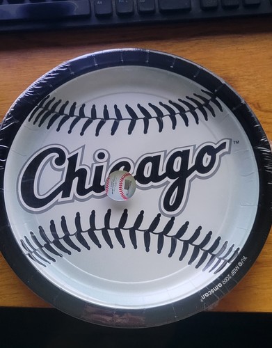 2-Chicago White Sox MLB Major League Baseball Sports Party 9" Paper ...